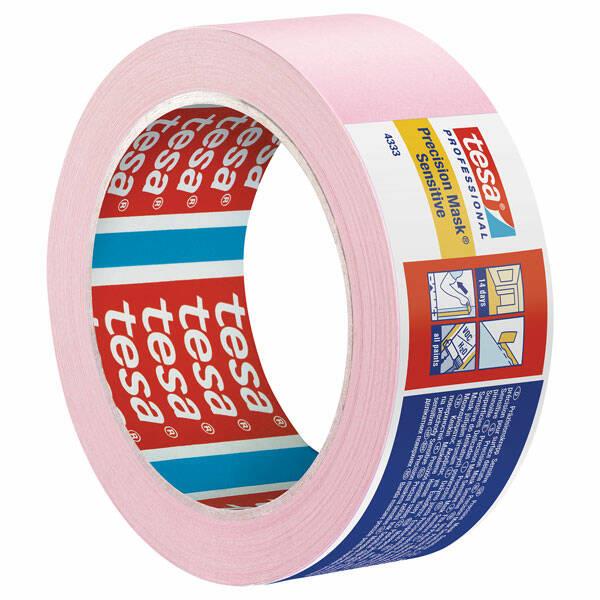 TESA MASKING TAPE PRECISION 50MM YELLOW 6 MONTHS – Paint Stop Limited